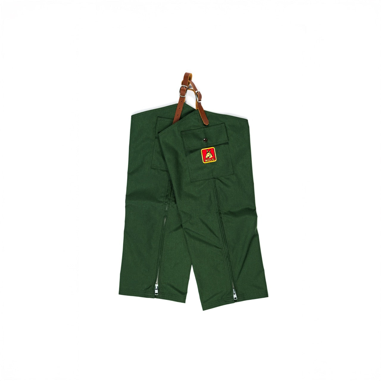 Mule Brand Gear & Apparel | Green Waterproof Chaps | Okie Dog Supply ...