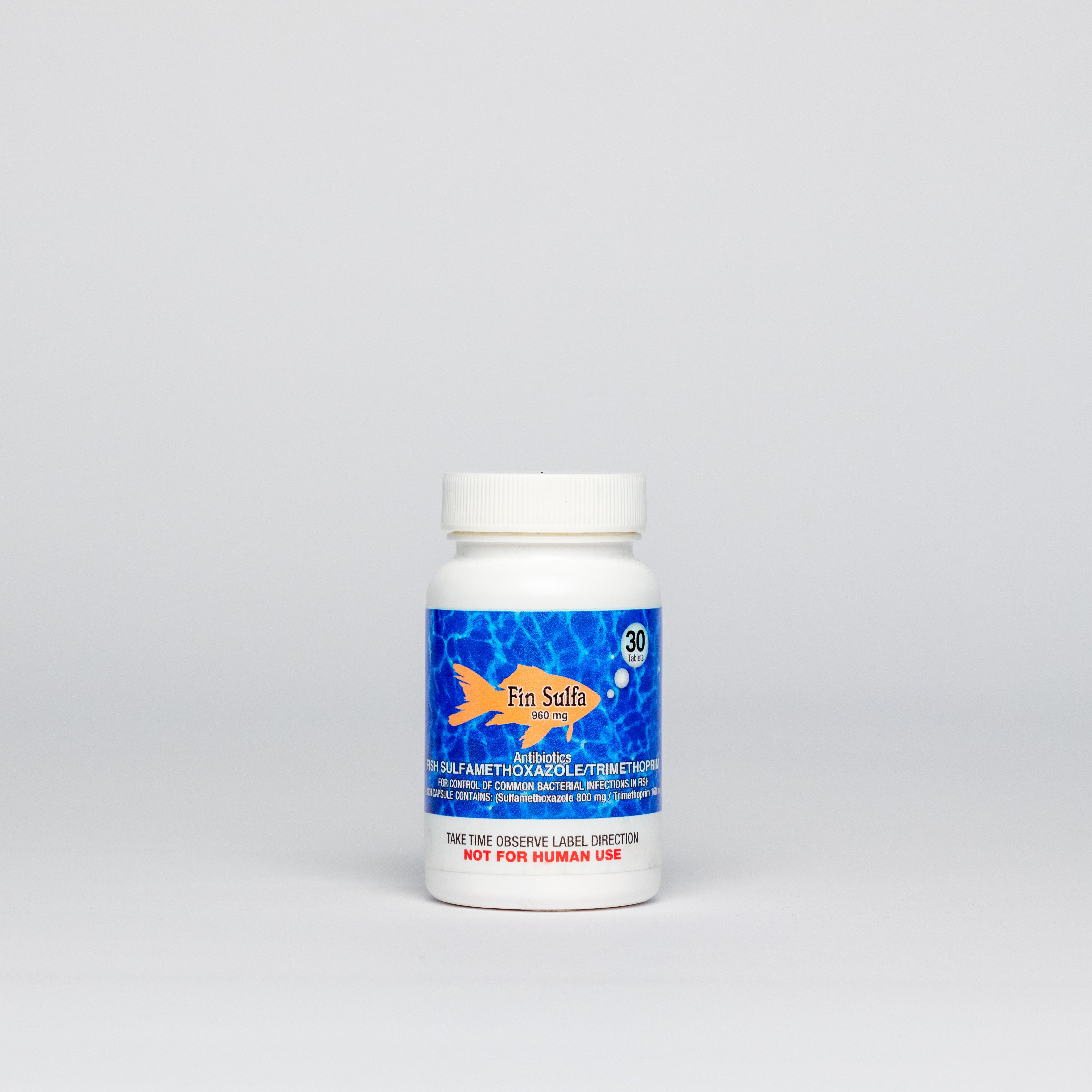 Fishbiotics Fish Sulfa | SMZ TMP 30 Count Tablets | Okie Dog Supply ...
