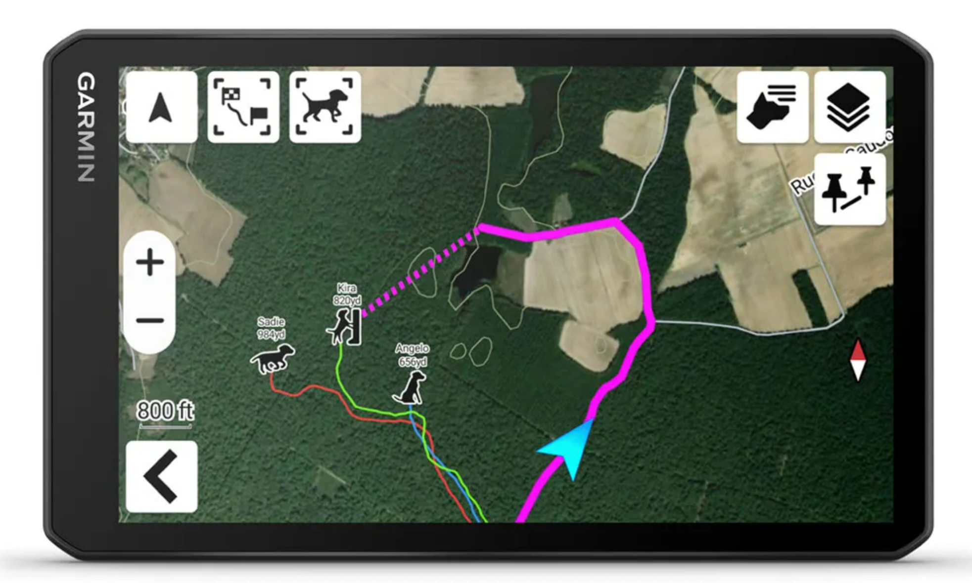 Garmin DriveTrack 72 | Track/Train GPS Device | Okie Dog Supply – OKIE ...
